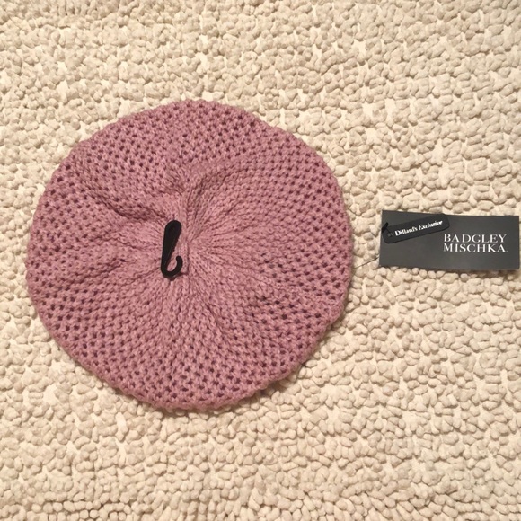 Badgley Mischka | Accessories | New Badgley Mischka Rose Beret | Poshmark